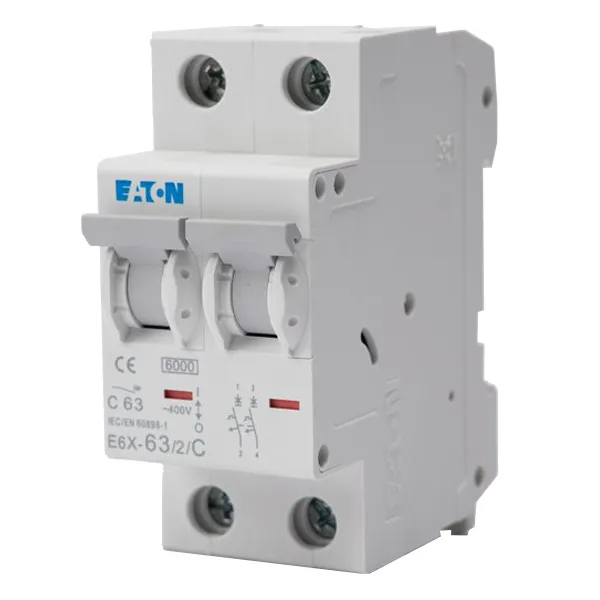 E6X-20/2/C E6X Interruptor termomagnético (ITM) 2P 20A 6kA Curva C - La ...